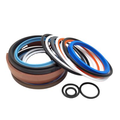 China Large Medium Arm Cylinder Oil Seal Repair Kit 60 75 130 140 200 210 350-8 Models New Farm Construction Machinery Parts for sale