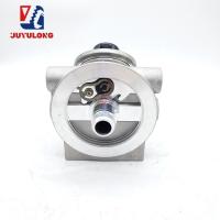 China For Kobelco 200/210/250/260/330/350-8 Super 8 Excavator Hand Oil Pump Diesel Filter Seat Assembly Construction Machinery Parts for sale