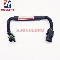 China JUYULONG Excavator Parts Solenoid Valve Flameout protection Wire W-06-00485 for Hyundai S6k R215-7 R225-7 for sale