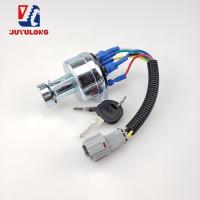 China JUYULONG Excavator Accessories for Hyundai R30 150 200 210 220 215 225 Start Ignition Switch Electric Door Lock Machinery Parts for sale