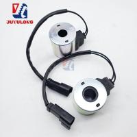 China JUYULONG24V for Hydraulic Pilot Lock Solenoid Valve Coil with Wire for XGMA XG815/821/822/823/825 Excavator Parts Loader Swing for sale