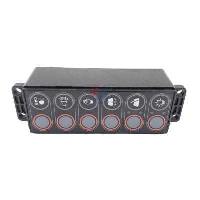 China JUYULONG Is Suitable for HYUNDAI R150 215 275 225 305-9 Wiper Headlight Controller Switch Control Panel 21Q6-30601 for sale