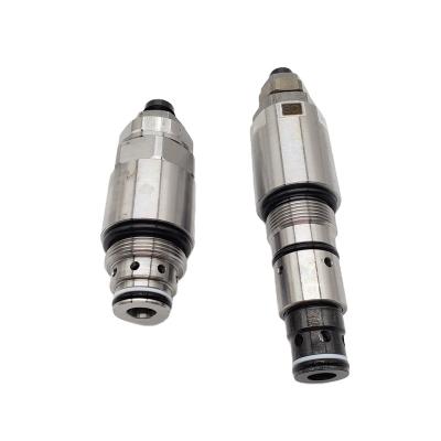China For Hyundai R80 150 215 225 305 335-7-9 Excavator Parts Distributor Main and Auxiliary Overflow Valve with Main and Auxiliary Gu for sale