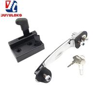 China JUYULONG Total Construction Machinery Parts Cab Door Lock Handle for Hyundai R60-7 55 60-9 60VS Excavators for sale