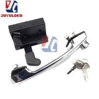 China JUYULONG Cab Door Lock Assembly Inner and Outer Handle Lock Body for Hyundai R60-7 Excavator Construction Machinery Parts for sale
