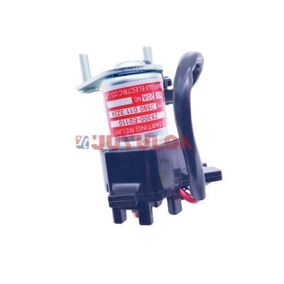 China JUYULONG Excavator Relay Safety Start 28300-E0110 VH283001271A for KOBELCO Used for J05 J08 Engine 24V Shinkawa SK200-8 for sale