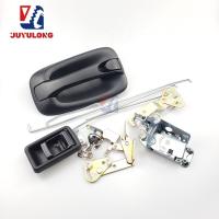 China JUYULONG Excavator Machinery Parts SH120 200 240 300-3 A3 Cab Door Lock Assembly Inner and Outer Handles for Sumitomo for sale