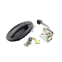 China JUYULONG PC56-7 60-8 70-8 Cab Door Lock Assembly Inner Puller Outer Puller Lock Block for Komatsu Excavator Spare Parts for sale