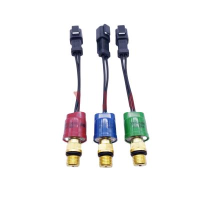 China JUYULONG Universal Construction Machinery Parts JCB220 240 360 Red Green Blue Pressure Sensor Switch 332J0671 Walk-Behind for sale
