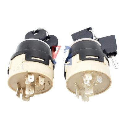 China JUYULONG for JCB200 220 Liebherr 8056 Power Start Ignition Switch for sale