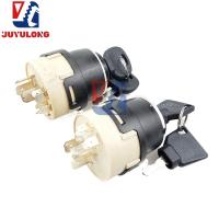 China JUYULONG for JCB200 220 Liebherr 8056 Power Start Ignition Switch for sale
