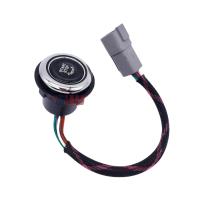 China JUYULONG  New One-button Start Switch Ignition Switch for Sany SY55 60 65 75 115 Excavator Construction Machinery Parts for sale