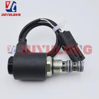 China JUYULONG High Quality Pilot Rotary Safety Lock Solenoid Valve Coil Spool for Sany SY55 60 75-9-10 Construction Machinery Parts for sale