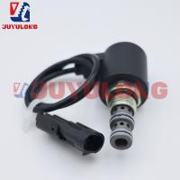 China JUYULONG High Quality Pilot Rotary Safety Lock Solenoid Valve Coil Spool for Sany SY55 60 75-9-10 Construction Machinery Parts for sale