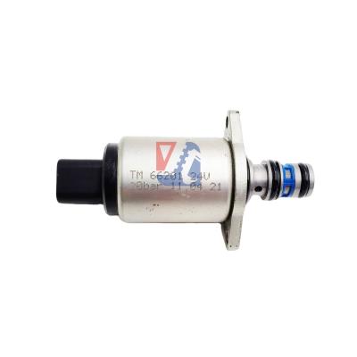 China JUYULONG Hydraulic Lock Proportional Solenoid Valve TM66201 24V for Sany Excavator Construction Machinery Parts for sale