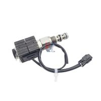 China JUYULONG High Quality Pilot Safety Lock Rotary Solenoid Valve for Sany SY55/65/135/215-8 Construction Machinery Parts for sale