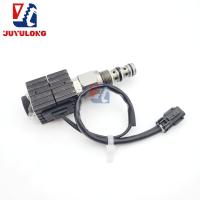 China JUYULONG High Quality Pilot Safety Lock Rotary Solenoid Valve for Sany SY55/65/135/215-8 Construction Machinery Parts for sale