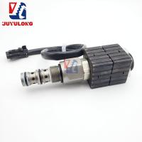China JUYULONG High Quality Pilot Safety Lock Rotary Solenoid Valve for Sany SY55/65/135/215-8 Construction Machinery Parts for sale