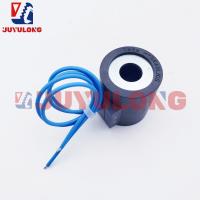 China JUYULONG Safety Lock Rotary Solenoid Valve Coil 12V Suitable for Sany SY75-8 Construction Machinery Parts for sale