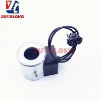 China JUYULONG Safety Lock Rotary Solenoid Valve Coil for Sany 75 Lovol 60 60 85 135  Excavator  Construction Machinery Parts for sale
