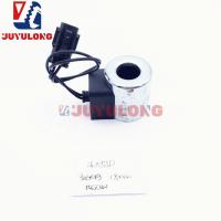 China JUYULONG Safety Lock Rotary Solenoid Valve Coil for Sany 75 Lovol 60 60 85 135  Excavator  Construction Machinery Parts for sale