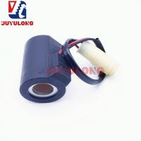 China For  55 80 210 240 290 360B Excavator Parts Pilot Safety Lock Solenoid Valve Coil Construction Machinery Accessory for sale