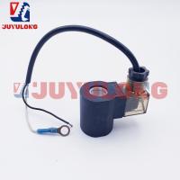 China JUYULONG 12V/24V Hydraulic Solenoid Valve Coil for  EC380 EC250 Excavators Construction Machinery Parts for sale