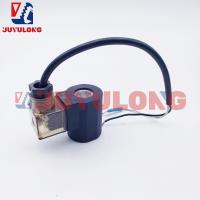 China JUYULONG 12V/24V Hydraulic Solenoid Valve Coil for  EC380 EC250 Excavators Construction Machinery Parts for sale