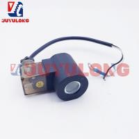 China JUYULONG 12V/24V Hydraulic Solenoid Valve Coil for  EC380 EC250 Excavators Construction Machinery Parts for sale