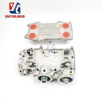China JUYULONG High Quality Excavator Parts for  EC140B 210B D6D D6E D4D Engine Oil Cooler Assembly Construction Machinery Parts for sale