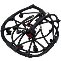 China JUYULONG Engine Wiring Harness  Fuel Injector Wiring Harness for   EC210B 240B 290B D6E D7E Construction Machinery Parts for sale