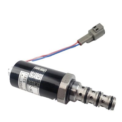 China JUYULONG Hydraulic Pump Proportional Solenoid Valve KDRDE5K-20-G24D05 for Kato HD820 1430 Excavator Construction Machinery Parts for sale