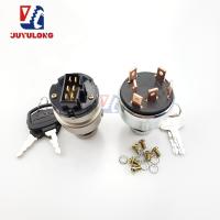 China JUYULONG Hot Selling Excavator Parts for KATO Ignition Switch HD450 512 700 820 1023 Start Electric Door Lock for sale