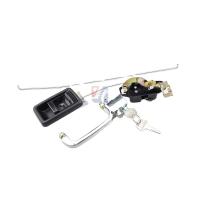 China JUYULONG Excavator Parts HD512 820 1023 1439-1-2 Cab Door Lock Assembly Inner Outer Handles Kato Engine Machinery Parts for sale