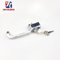 China JUYULONG Excavator Parts HD512 820 1023 1439-1-2 Cab Door Lock Assembly Inner Outer Handles Kato Engine Machinery Parts for sale