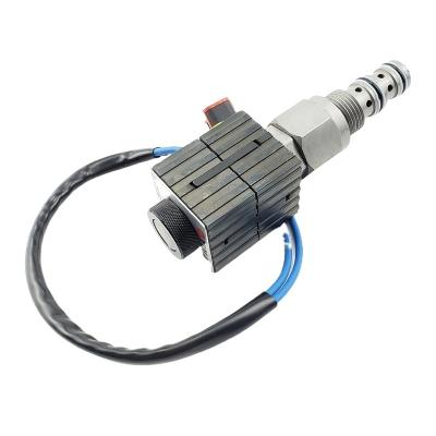 China JUYULONG Pilot Safety Lock Solenoid Valve Coil for Xugong Ward Rewo Trinity 135JCM Sanhe Construction Machinery Parts for sale