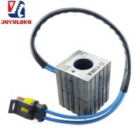 China JUYULONG Pilot Safety Lock Solenoid Valve Coil for Xugong Ward Rewo Trinity 135JCM Sanhe Construction Machinery Parts for sale