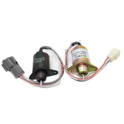 China JUYULONG Flameout Switch Flameout Solenoid Valve for Yanma Engine 4TNV94/98 Engine Construction Machinery Parts for sale