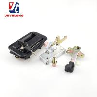 China JUYULONG Excavator Parts YC85 135-8-6 Cab Door Lock Assembly Latch Block New Construction Machinery Parts for sale