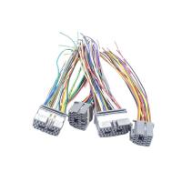 China JUYULONG Custom Auto Radio ISO Wiring Harness 16 Pin Stereo Wire Cable Harness Automotive Wire Cable Assembly  Engineering Parts for sale