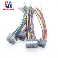 China JUYULONG Custom Auto Radio ISO Wiring Harness 16 Pin Stereo Wire Cable Harness Automotive Wire Cable Assembly  Engineering Parts for sale