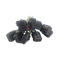 China JUYULONG Universal 16Pin Car Wire Harness Adapter Connector Plug Into Car DVD CD Radio Stereo Construction Machinery Parts for sale
