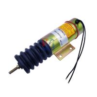 China JUYULONG New 12V Excavator Diesel Generator Flameout Solenoid Valve D513-A32V12 Shutdown Oil Cut-Off for Construction Industries for sale