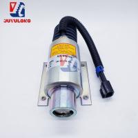 China JUYULONG Solenoid Valve Flameout Switch 10-01178-02 for KUBOTA  V2203 Engine Construction Machinery Parts for sale