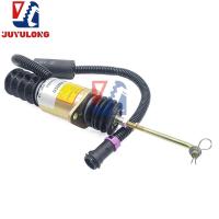 China JUYULONG Marine Diesel Engine Flameout Solenoid Valve 13039205 Oil Cut-Off Switch Loader DT118-1 Guangdong 3 Months Warranty for sale