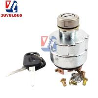 China JUYULONG Electric Ignition Switch Door Lock Start Key Switch for Liugong 906 907 908 225C/D Construction Machinery Parts for sale