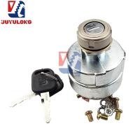 China JUYULONG Electric Ignition Switch Door Lock Start Key Switch for Liugong 906 907 908 225C/D Construction Machinery Parts for sale