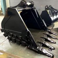 China JUYULONG Excavator Earthmoving Bucket Rock Bucket Mining Bucket for CAT Komatsu Sany Kobelco  Construction Machinery Parts for sale