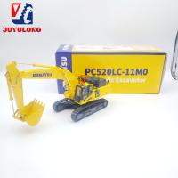China JUYULONG 1:43 PC520LC-11M0 Hydraulic Excavator Model Full Metal Excavator for KOMATSU for sale