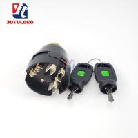 China JUYULONG  Excavator YC35 60 85 135 210 230-8 Power Start Ignition Switch Electric Door Lock Construction Machinery Parts for sale